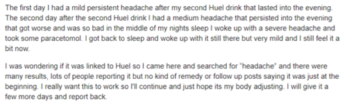 Huel Side Effects - Greatest Physiques